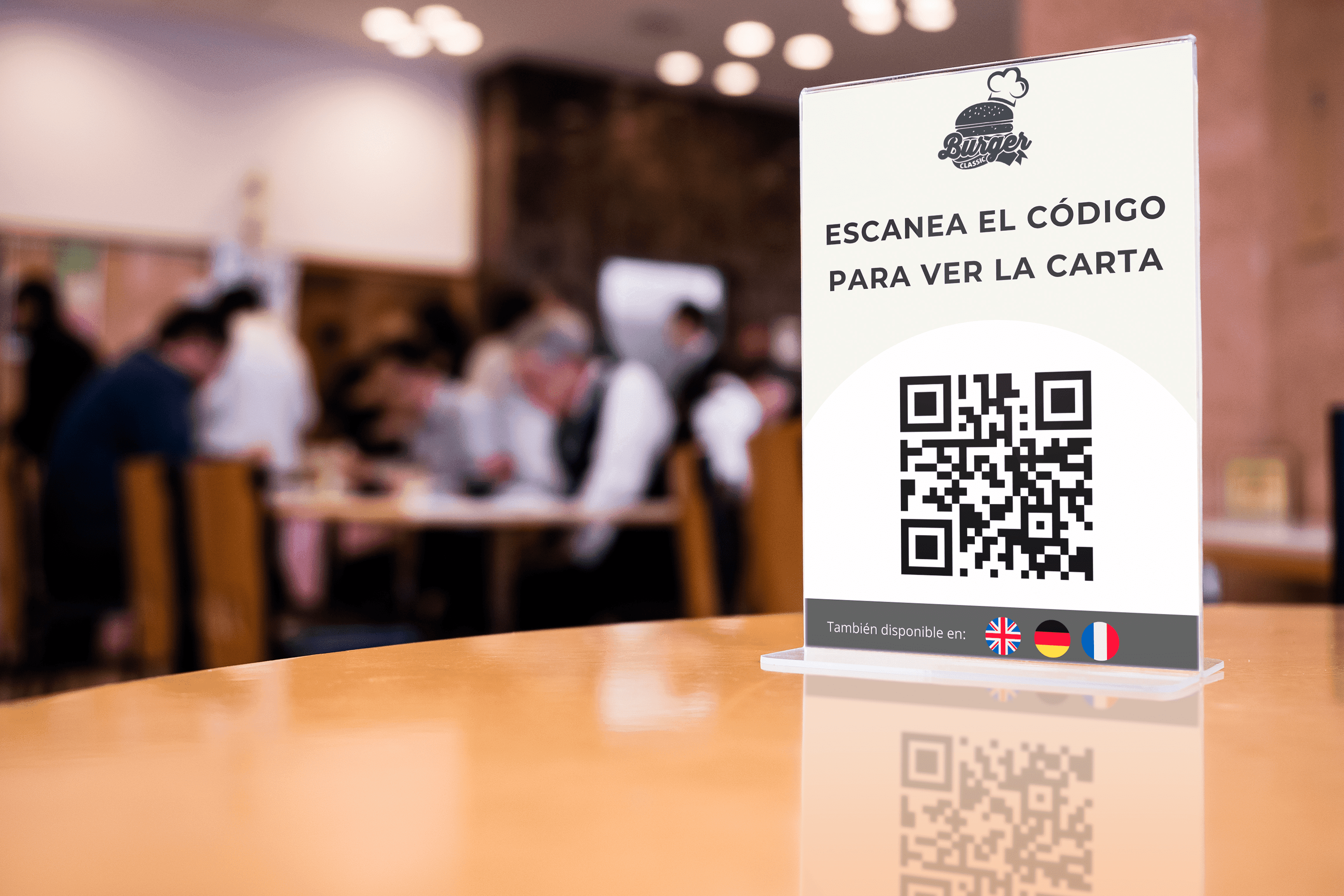 Cartas digitales con código QR